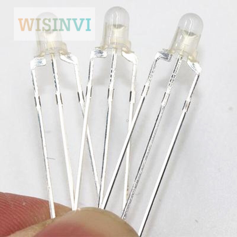 100 Stuks 3Mm Diffuus Led Rood & Groen Dubbele Kle... – Vicedeal