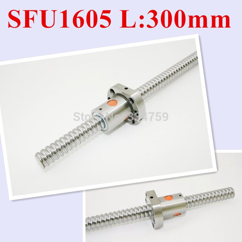 16mm SFU1605 300mm Ball Screw Rolled ballscrew 1pc... – Grandado
