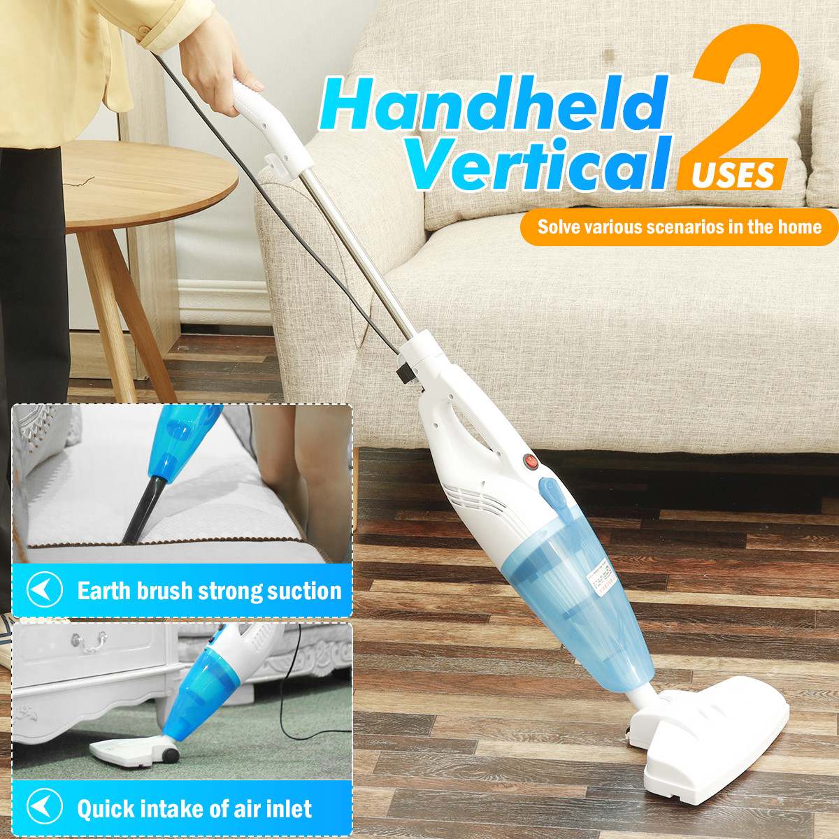 8500pa 600W 220V Car Vacuum Cleaner Auto Handheld ... – Grandado