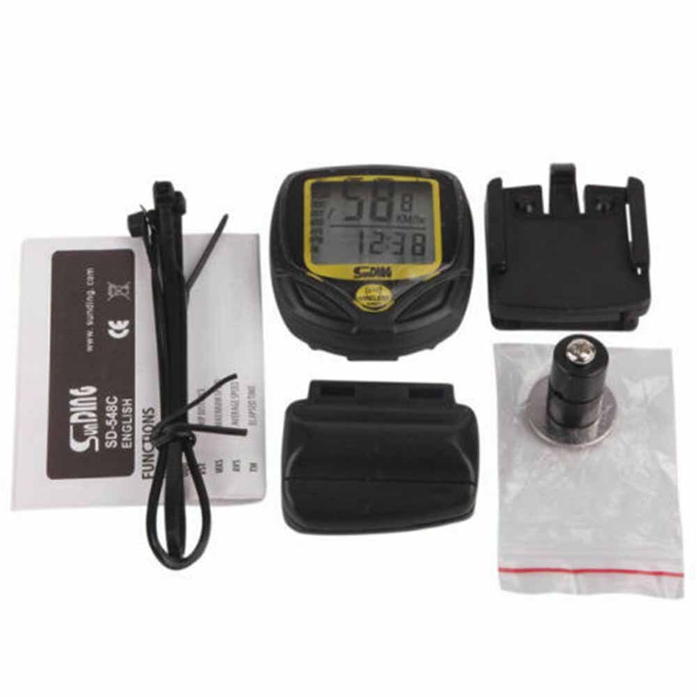 Wireless LCD Bike Computer Speedo Odometer Waterpr... – Grandado