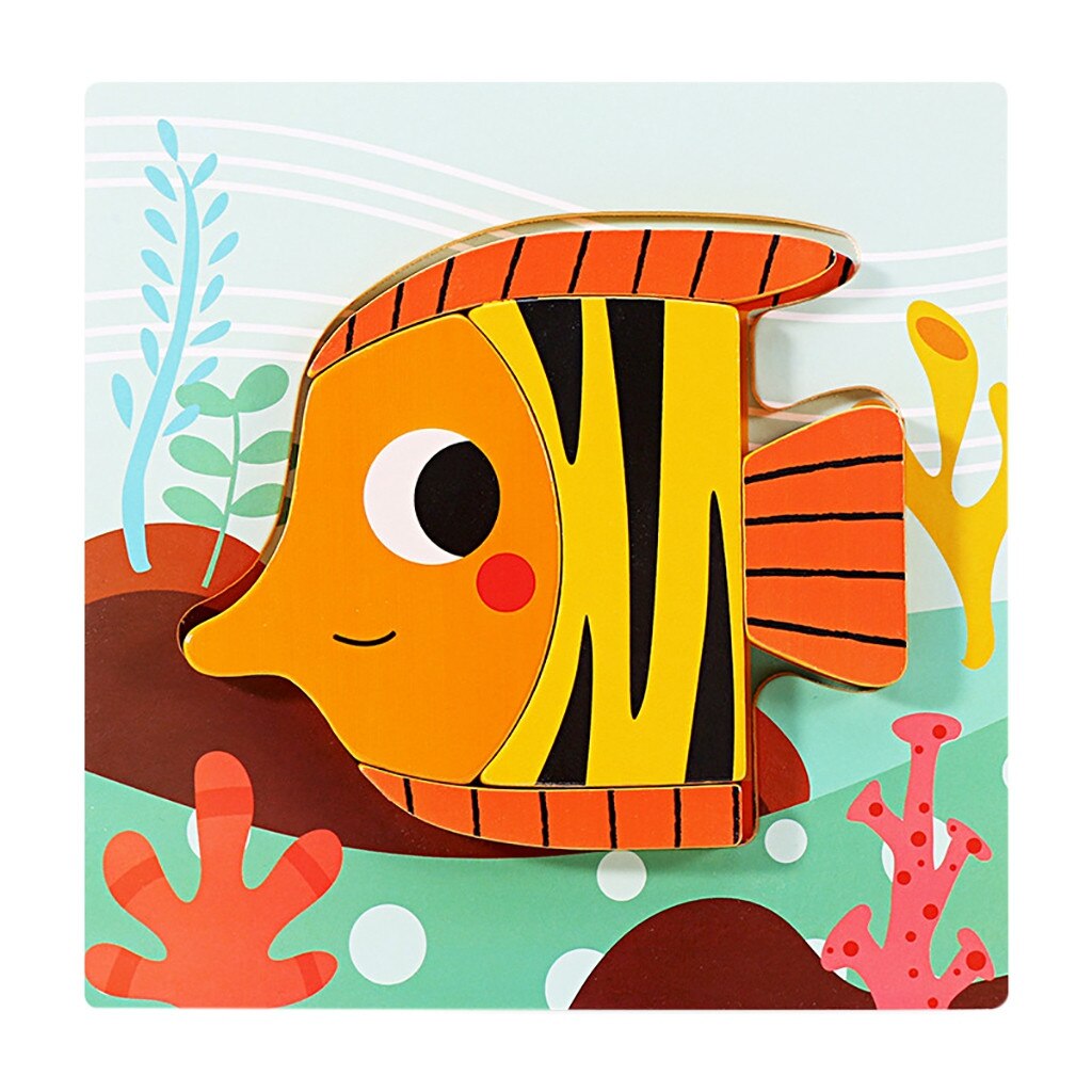 Houten Dier Puzzels Voor Peuters 1 2 3 Jaar Jongen... – Vicedeal