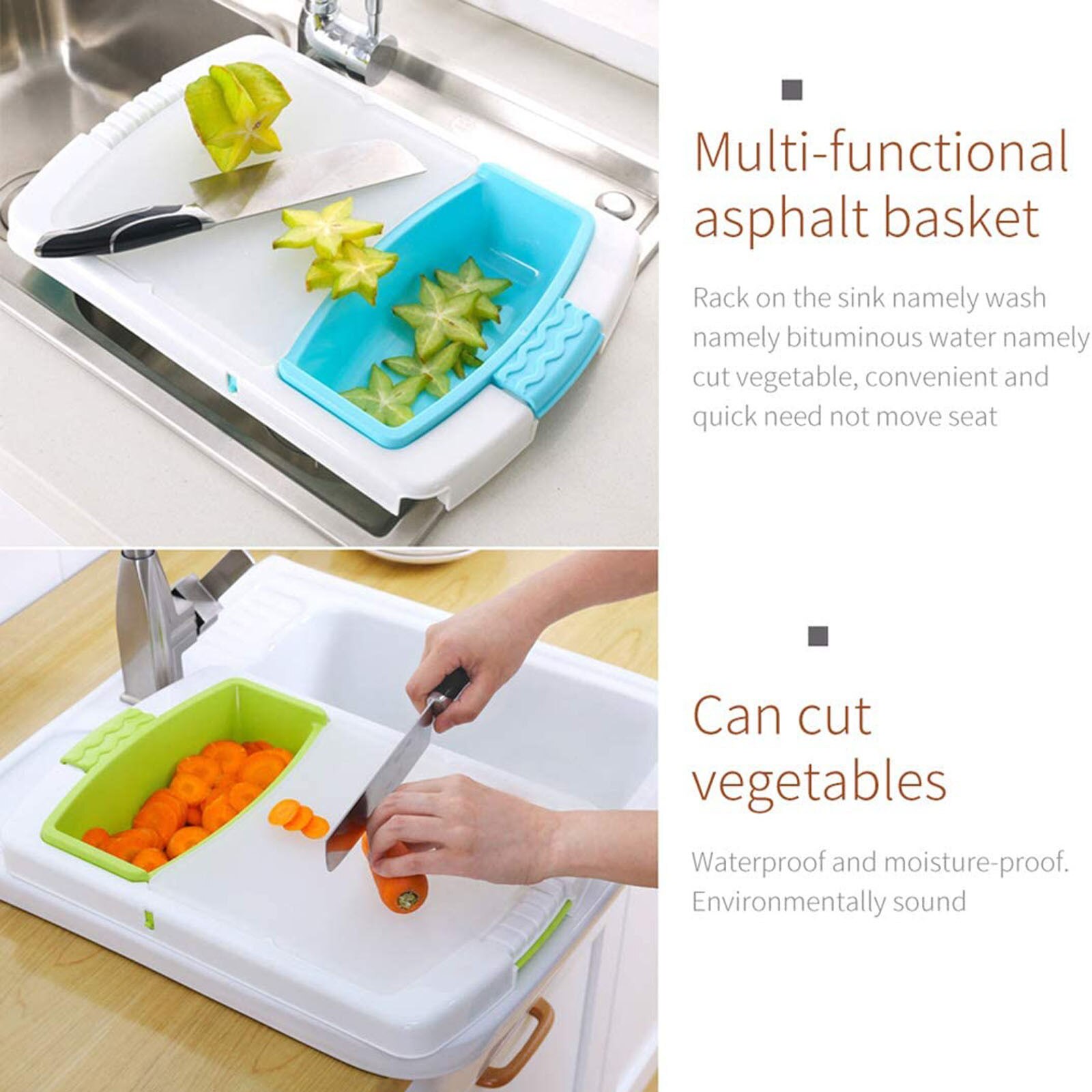 Multi-Function 3 in 1 Cutting Board Multi Function... – Vicedeal