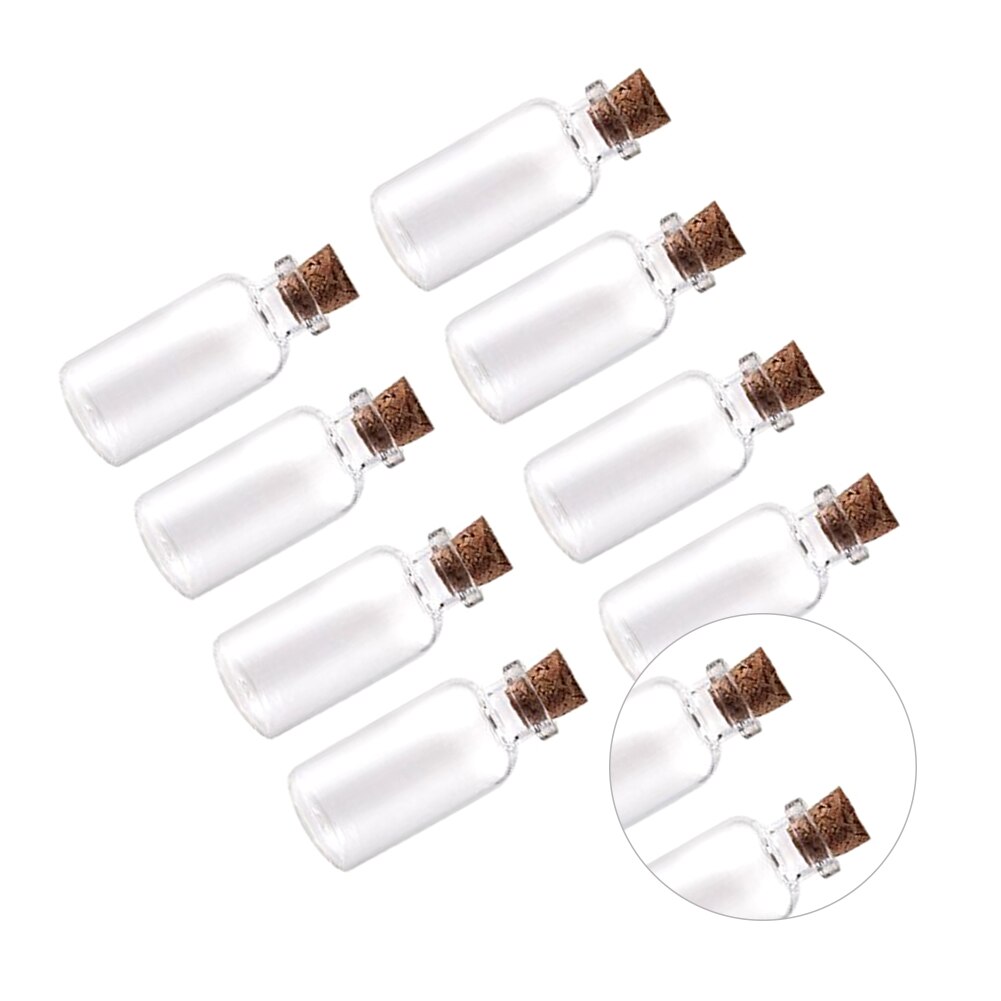 Mini Small Glass Bottle Transparent Durable Bottle... – Grandado