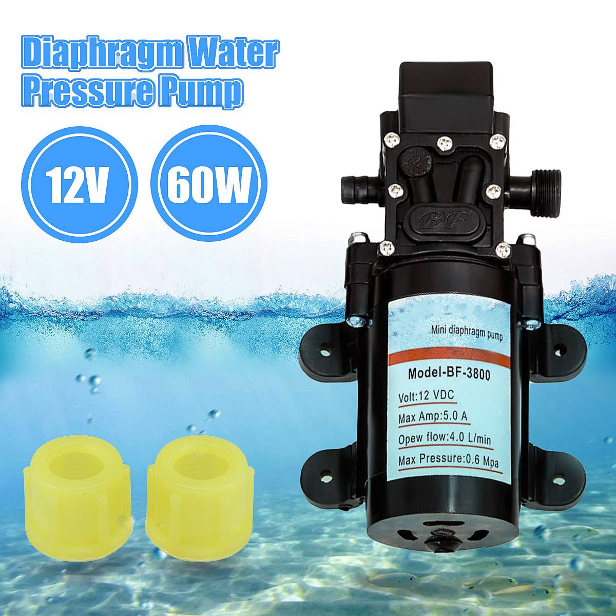Dc 12V Water Zelfaanzuigende Membraanpomp Druk Pom... – Vicedeal