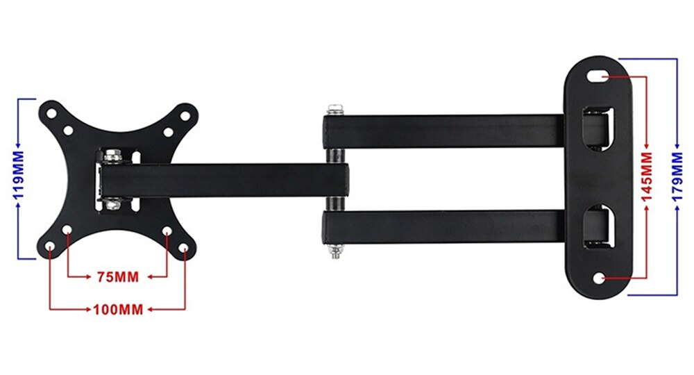 Display Bracket Rack LCD Display TV Stand Retracta... – Grandado