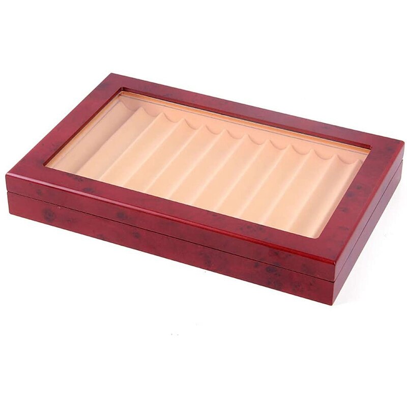 12 Slots Wood Pen Display Box Pen Fountain Storage... – Vicedeal
