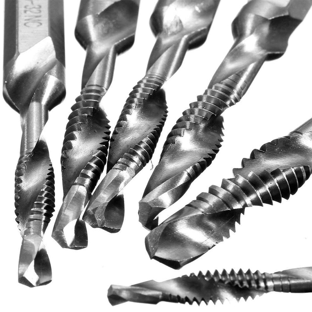 Hand Tap Boor Hex Shank Hss Schroef Spiraal Punt D... – Grandado