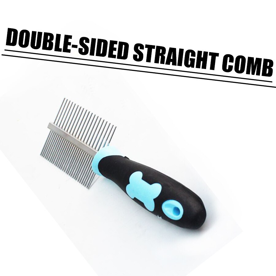 Double Sided Dogs Comb Stainless Steel Grooming Co... – Vicedeal