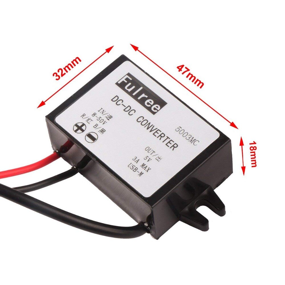 Dc 8-50V Naar 5V Step Down Converter Micro Usb Out... – Vicedeal