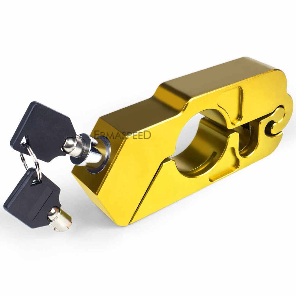 Motorcycle Handlebar Lock CNC Anti-Theft Motor Loc... – Grandado