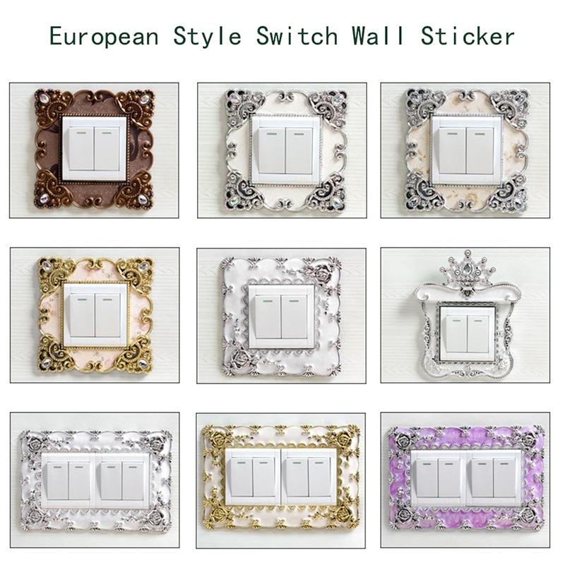 1pc Portable Socket Decals Switch European Style L... – Grandado
