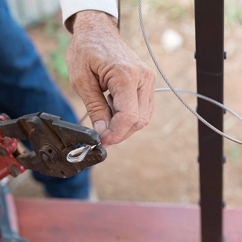 Cable Set with 10M Wire Rope M2 Wire Rope Clamp M5... – Grandado