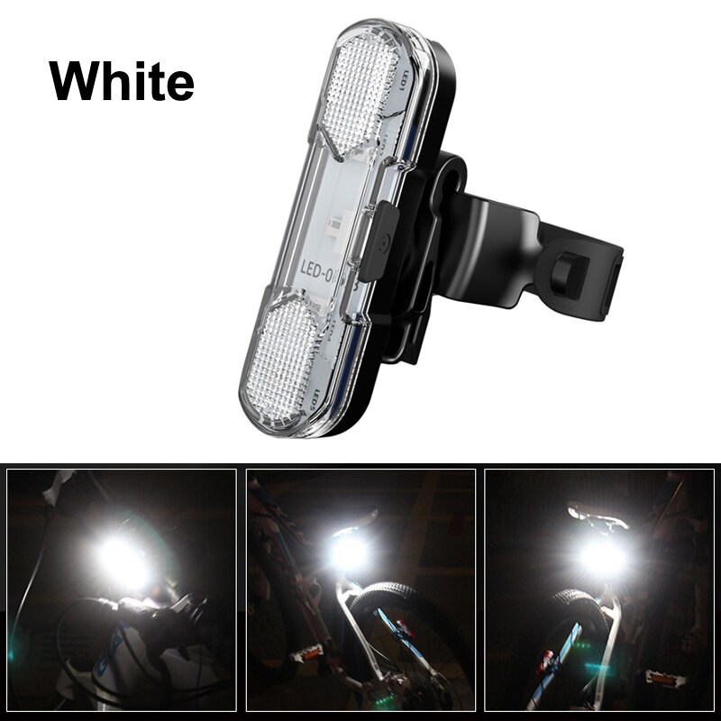 AS1010 5 x LED 4-Modus USB Aufladbare Fahrrad Rück... – Vicedeal