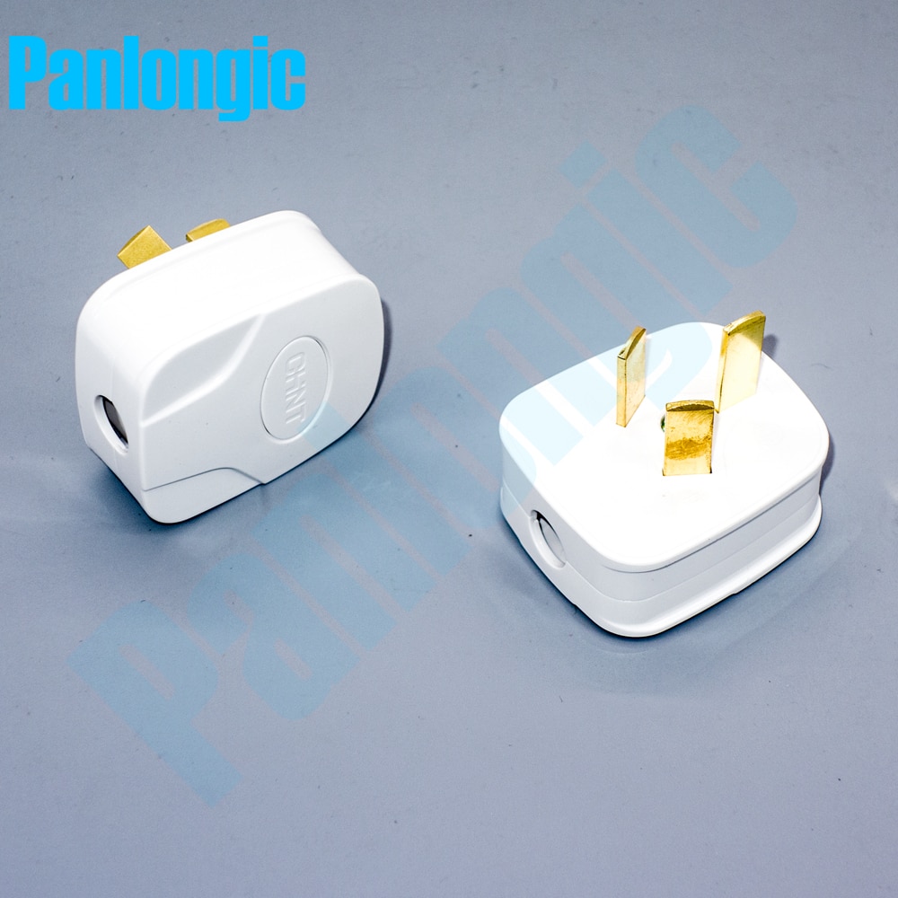 2PCS Three-pole Plug Home Plug 10A 250V 3-pole Plu... – Grandado