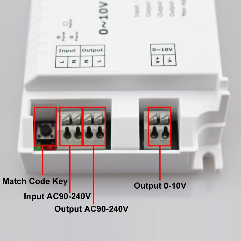 Output 0-10v Light Dimmer 220v Dimmer Led 220v Lam... – Grandado