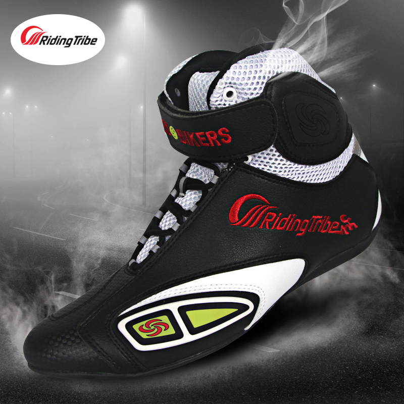 Motorcycle boots summer botas moto speed shoes Mic... – Grandado