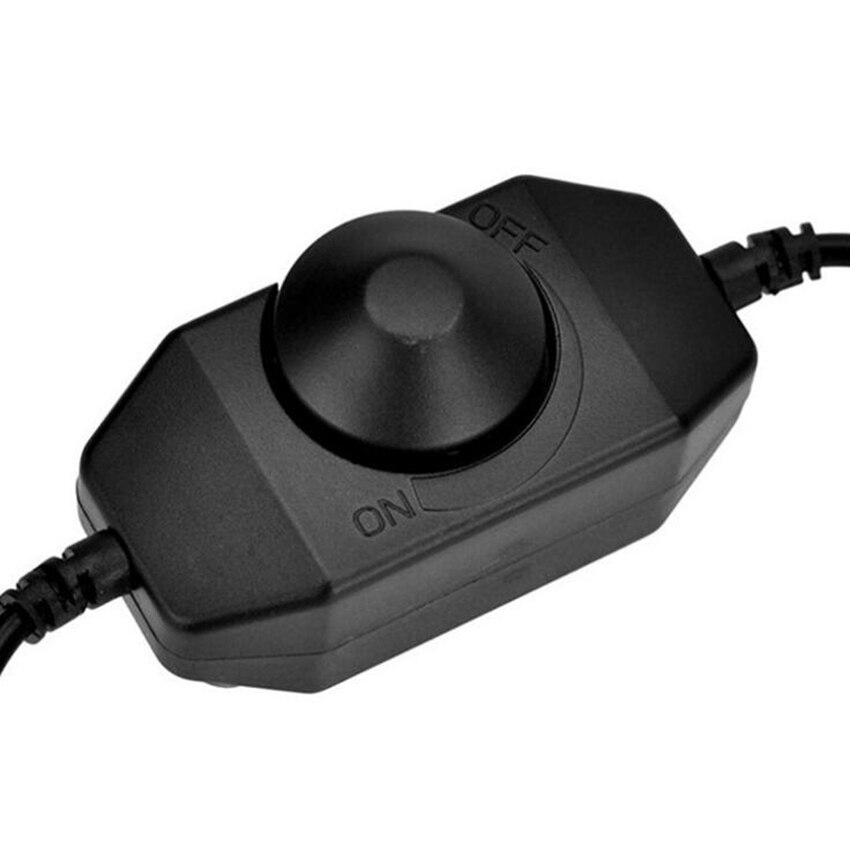 Premium 12-24V DC 0-100% PWM Manual Knob Dimmer Sw... – Vicedeal