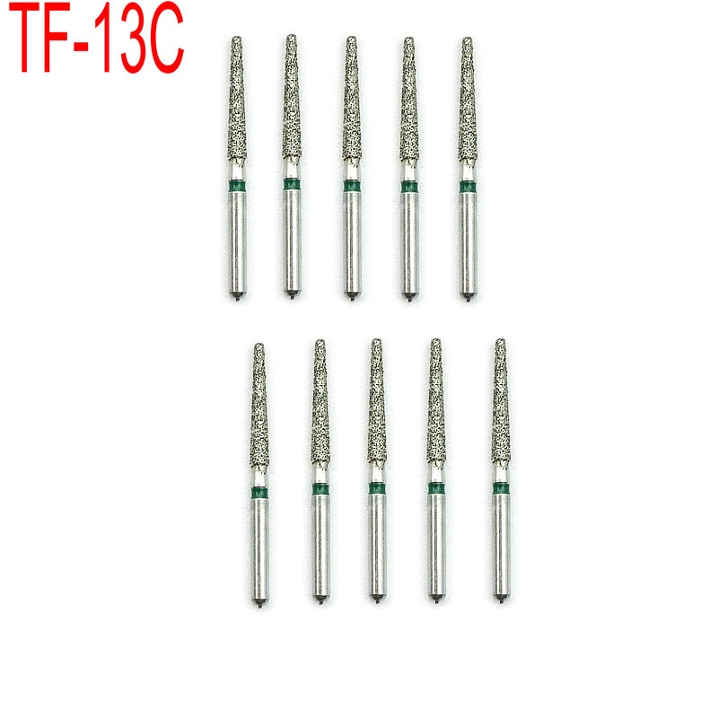 10 Stks/doos Dental Diamond Burs Boor Voor Hoge Sn... – Vicedeal