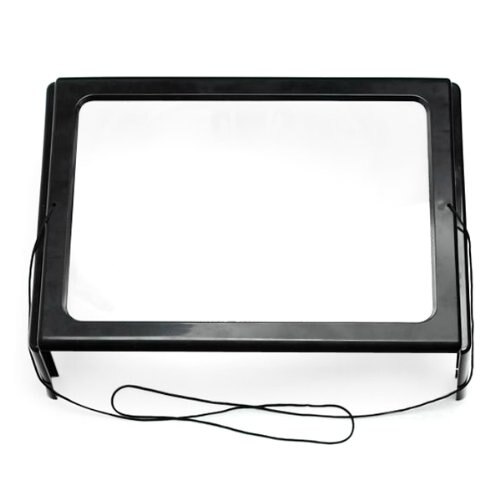 Grande loupe mains libres 3X avec lumière LED pour... – Grandado