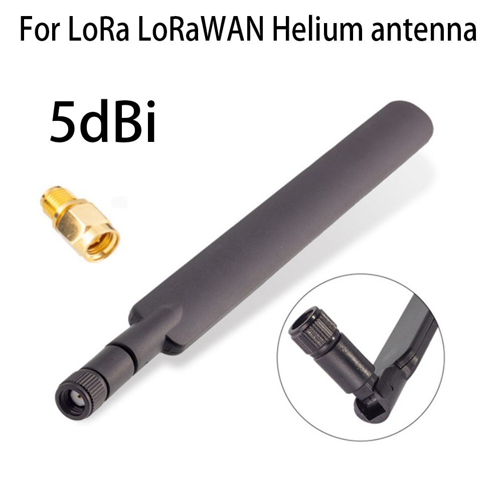 915M LoRa LoRaWAN Helium Miner Antenna 5dBi RP-SMA... – Grandado