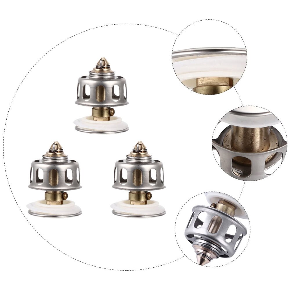 3 Pcs Core Premium Stainless Steel Drainer Core Dr... – Grandado