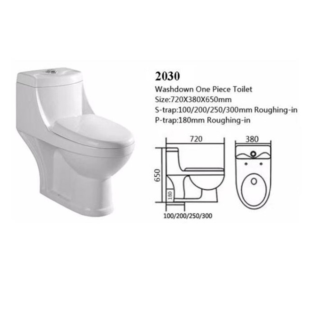 water saving toilet bathroom sanitary ware one pie... – Grandado