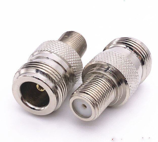 2pcs F to N Male Plug & Female Jack RF Coaxial Ada... – Grandado