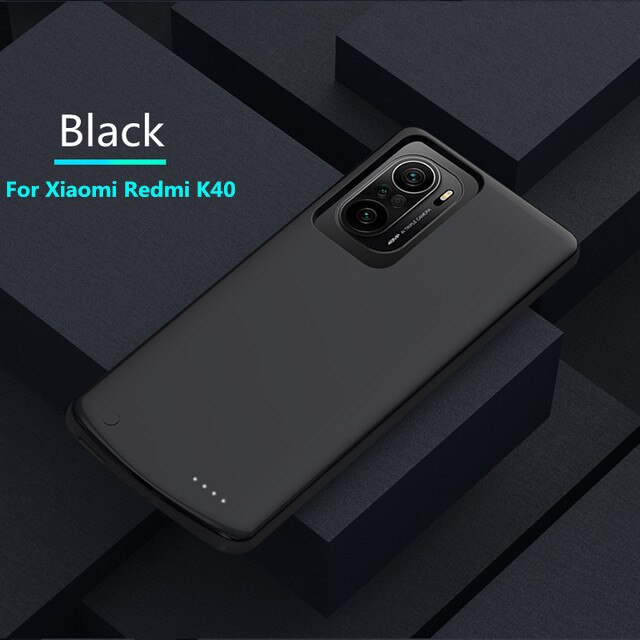 6800Mah Shockproof Acculader Case Voor Redmi K40 D... – Grandado