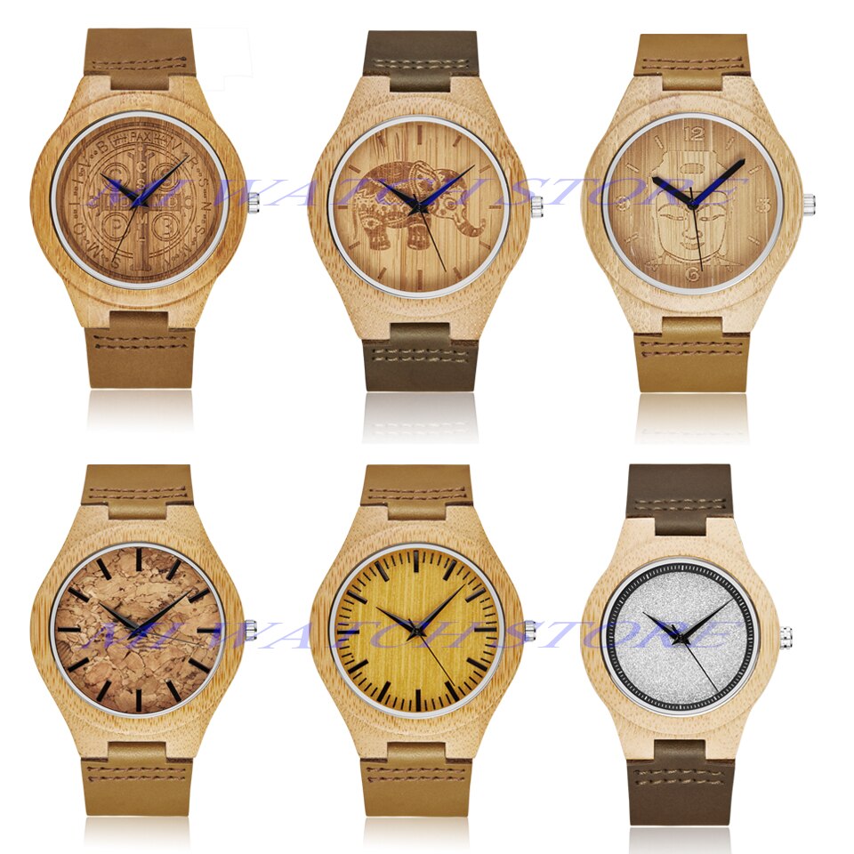 Reloj de pulsera de madera con grabado de Constant... – Grandado