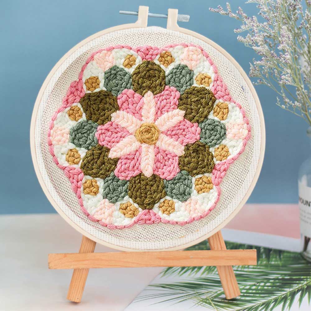 Punch Needle Starter Kits Soft Yarn Punch Needle E... – Grandado