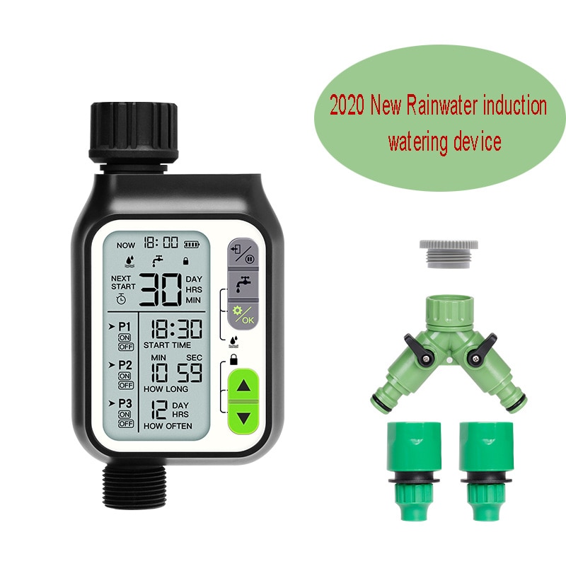 Rainwater Induction Large LCD Screen Automatic Wat... – Grandado