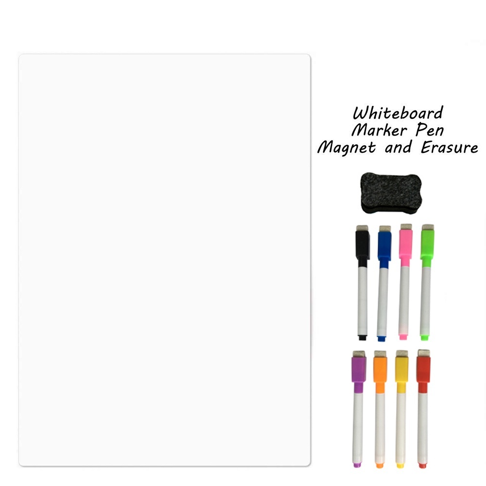 Magnetic Dry Erase Whiteboard. Includes 8 Magnetic... – Grandado