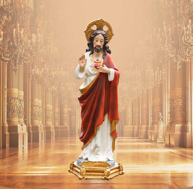 religious ornaments Jesus statue ornaments Christi... – Grandado