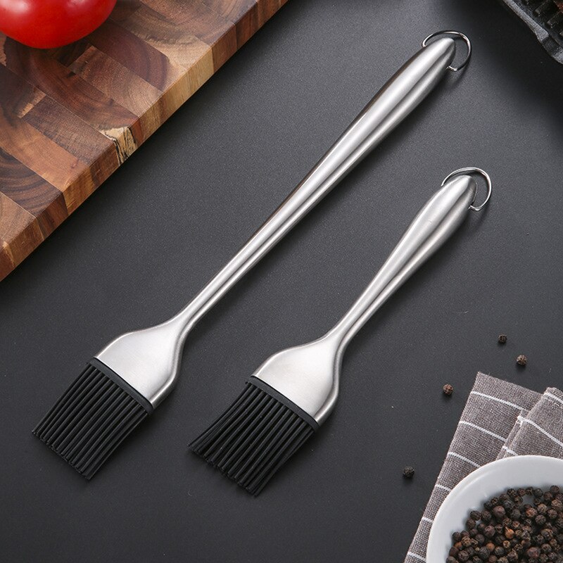 304 Stainless steel high temperature silicone brus... – Grandado