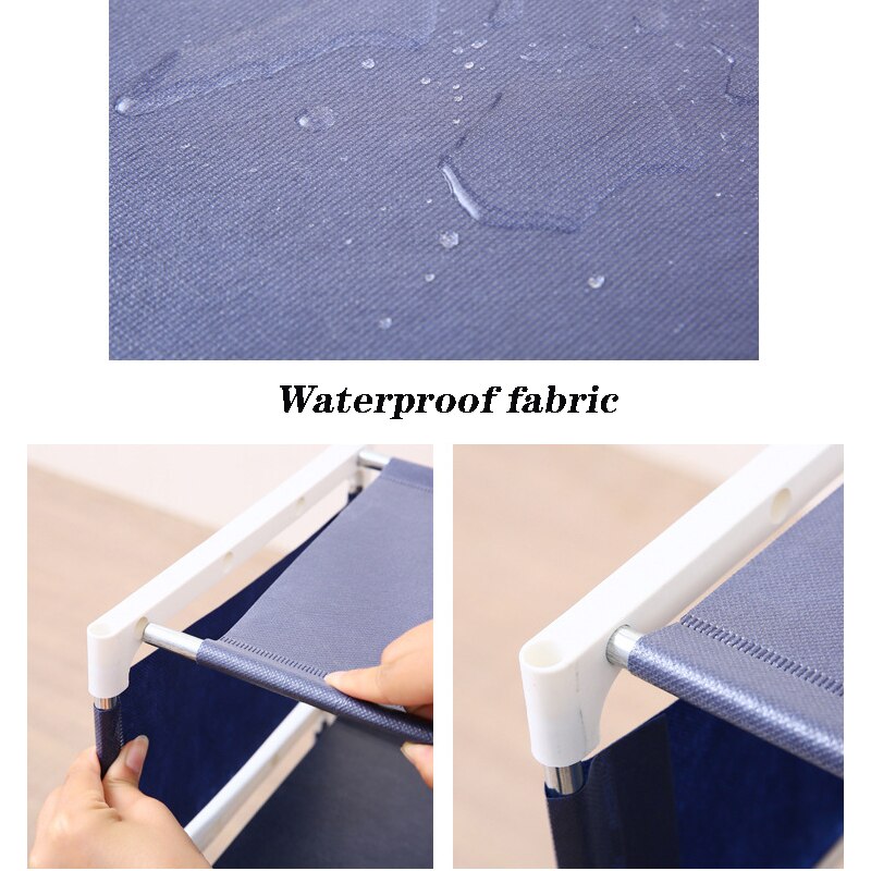 Multi-Layer Simple Dustproof Shoe Rack Non-Woven S... – Grandado