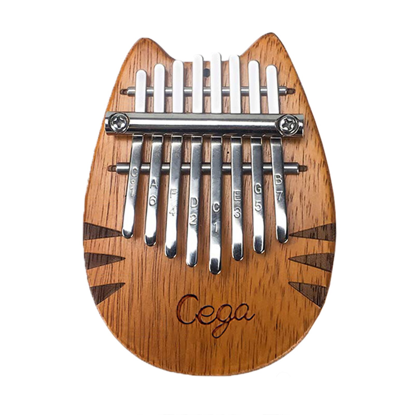 Mini Finger Piano 8 Keys Thumb Piano Wood Musical ... – Vicedeal