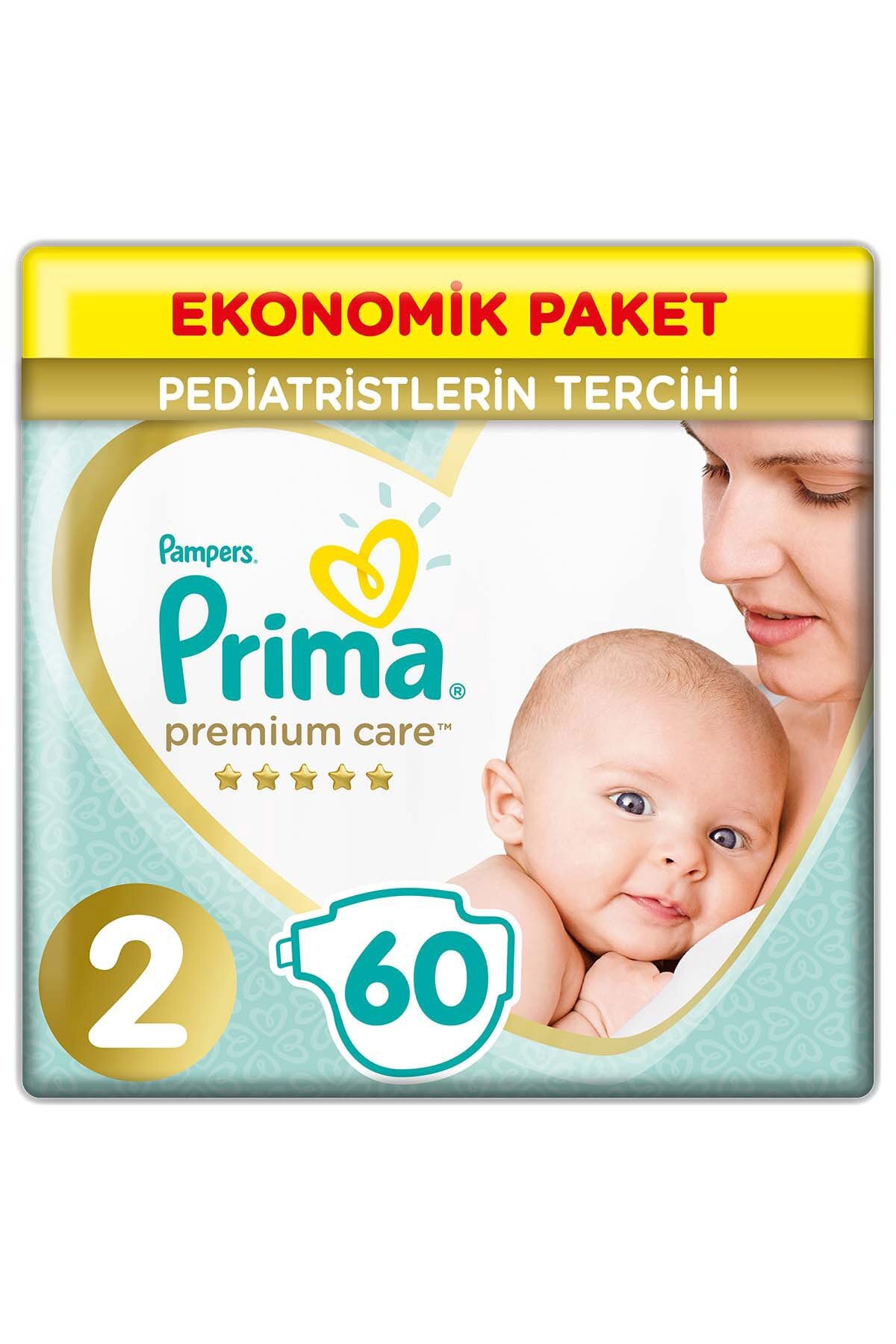 Pampers Baby Diaper Premium Care 2 Size 60 Pcs Min... – Grandado