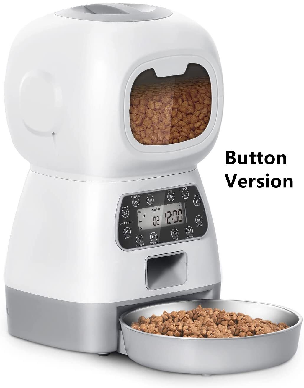 3.5L Automatic Pet Feeder Robot Type Intelligent T... – Grandado