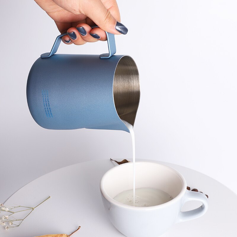 Jazz Blue Coffee Pull Flower Cylinder Home Fancy C... – Grandado