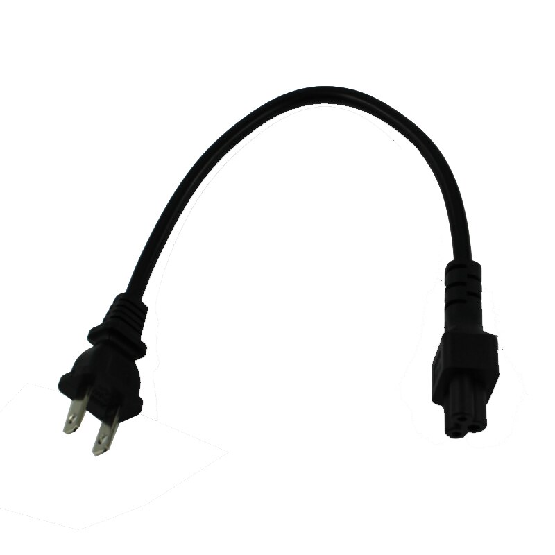 30cm US Plug Power Cable to 3 Pin Prong C5 Cloverl... – Grandado