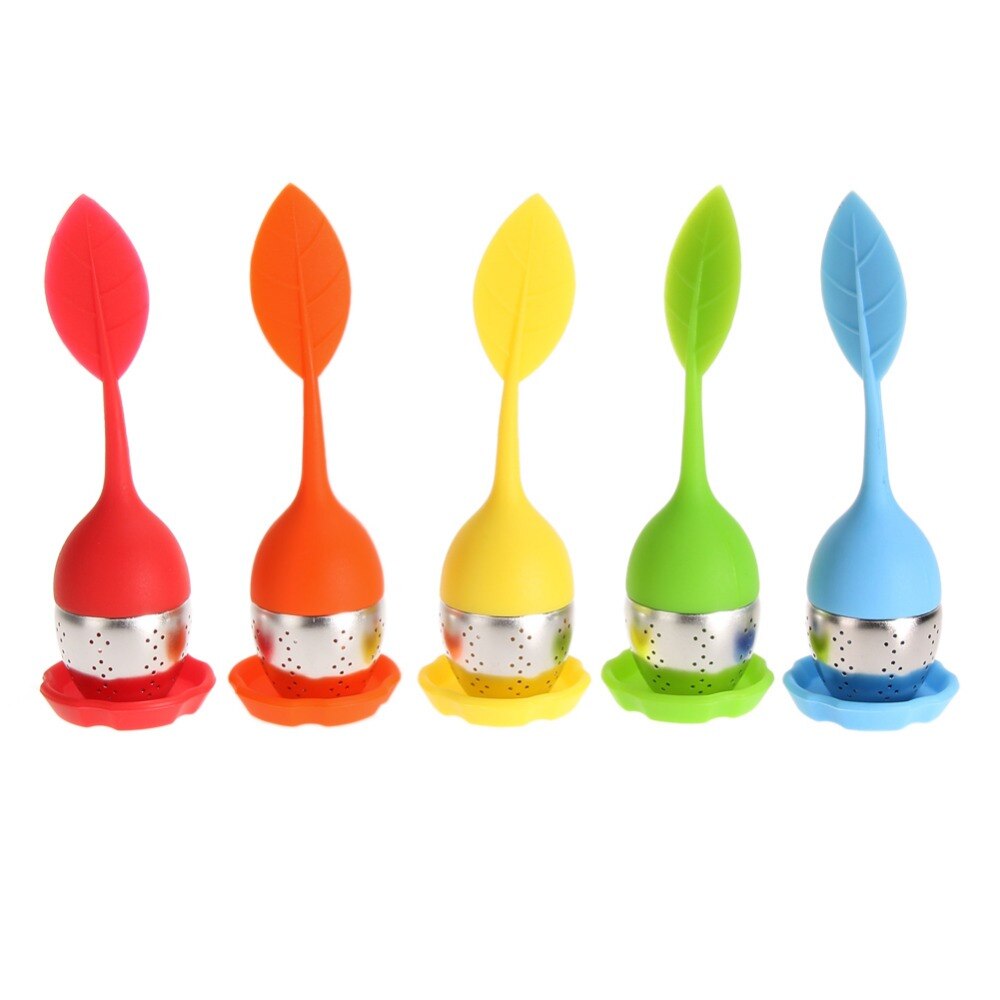 Practical Silicone Leaf Tea Infuser Reusable Tea S... – Grandado