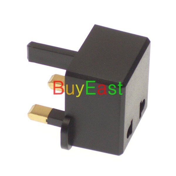 5 X US/EU to UK AC Plug Travel Adapter Convert EU/... – Grandado