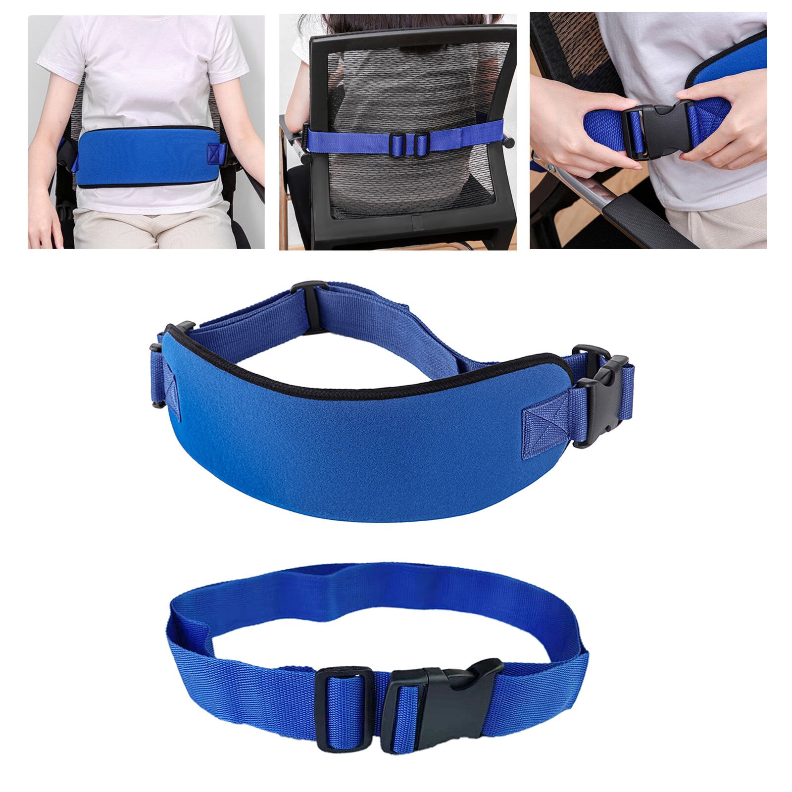 Wheelchair Seat Belt /Chair Waist Lap Strap Easy I... – Grandado