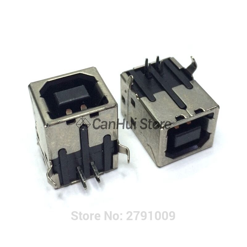 10PC USB 2.0 Connector Socket Jack Female Type B 9... – Vicedeal