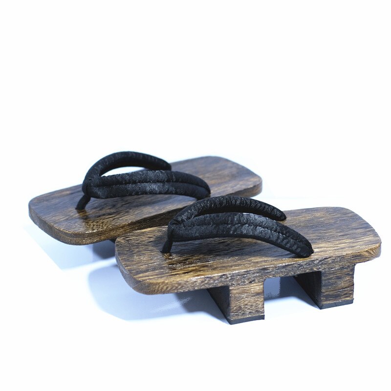Summer Man Slipper Japanese Geta Wooden Clogs Sand... – Grandado
