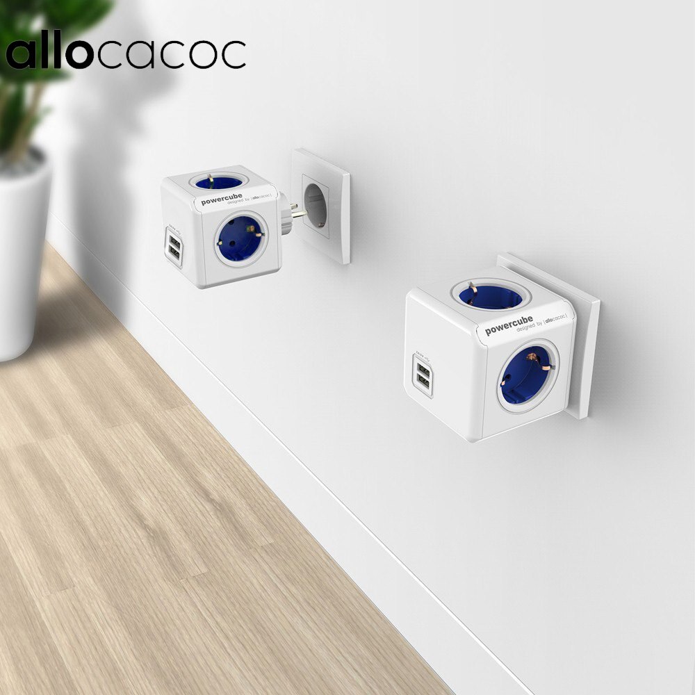 Allocacoc Power Strip Extension PowerCube Socket E... – Vicedeal