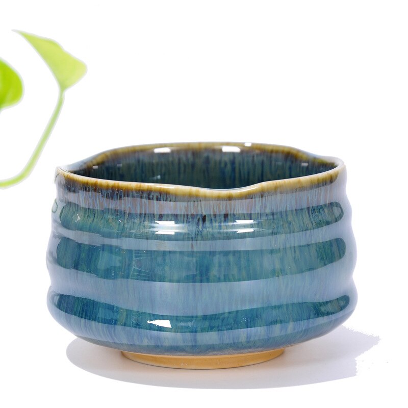 Temmoku Glaze de estilo japonés, tazón de cerámica... – Grandado