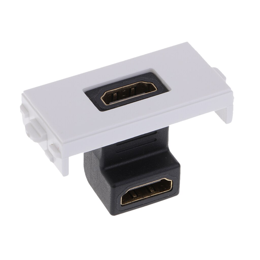 HDMI Wall Socket Module 90 Degree Jack Solderless ... – Vicedeal