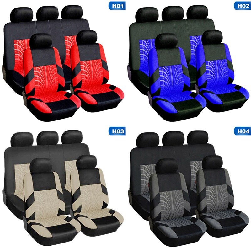 4/9PCS Car Seat Covers Set Universal Fit Fits Most... – Grandado
