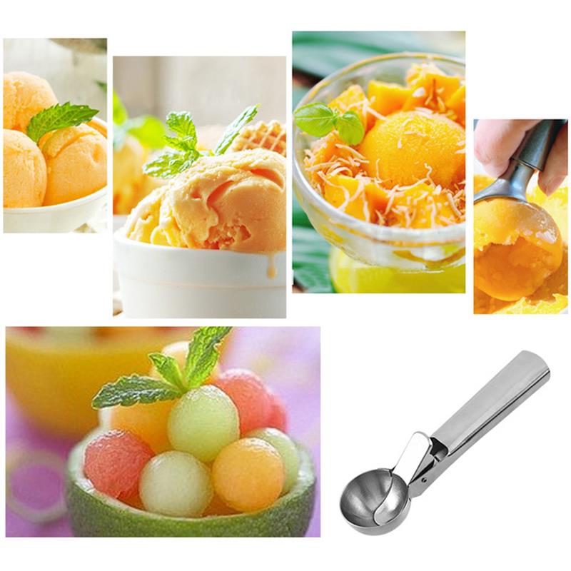 1 Piece Stainless Steel Ice Cream Spoon Home Jelly... – Grandado